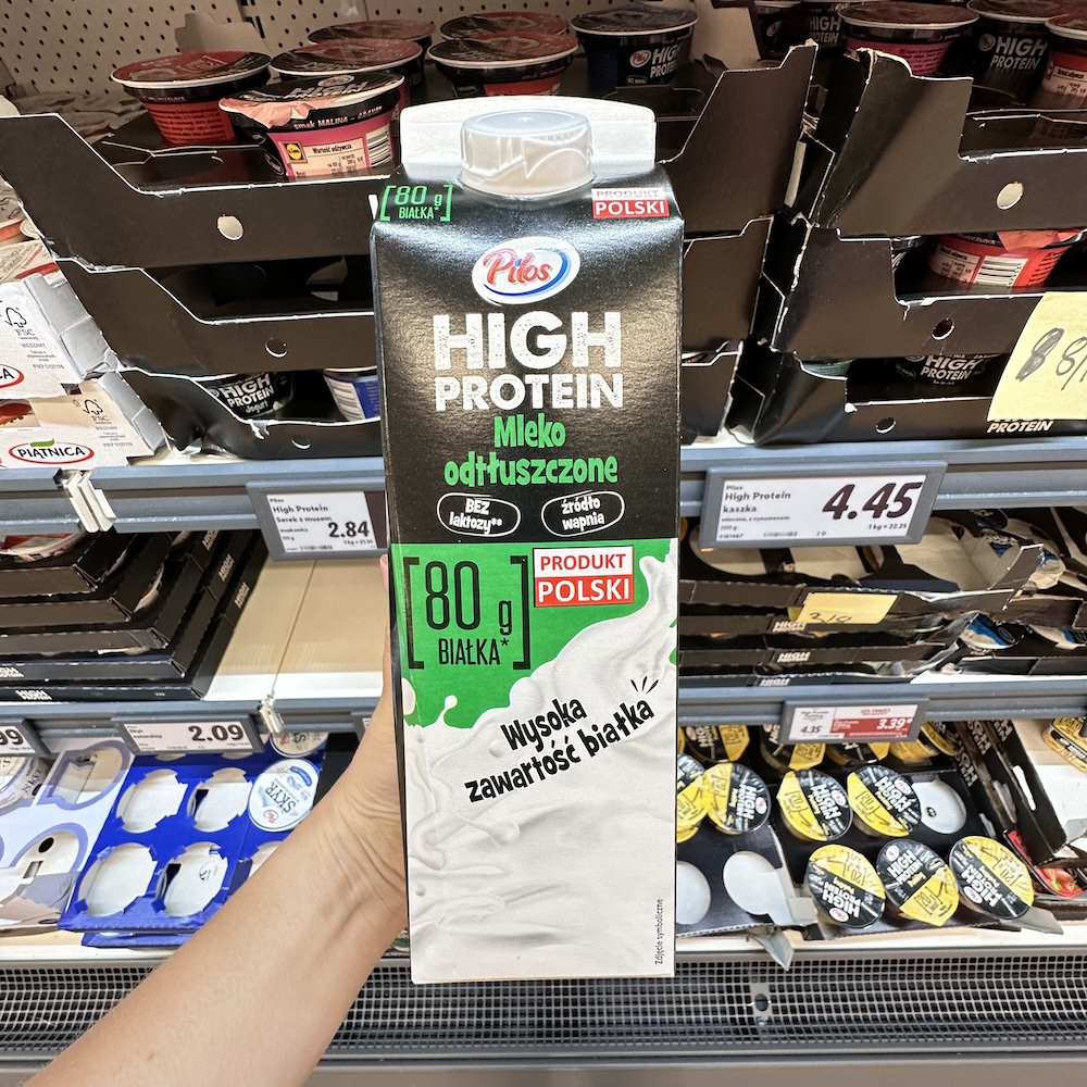 Produkty high protein z Lidla- co warto kupić - DietByKate Katarzyna Koćwin